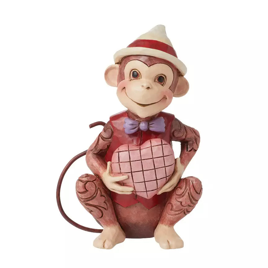 Monkey with Heart Figurine Jim Shore Heartwood Creek – Judy Ks